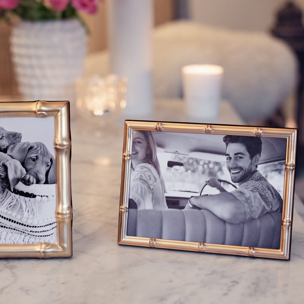 Bamboo Matte Gold Photo Frame – Addison Ross Ltd UK