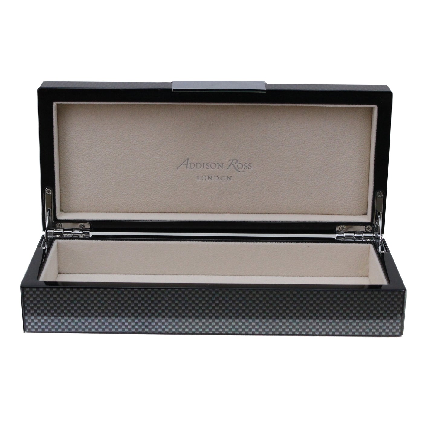Carbon Fibre Lacquer Box with Silver – Addison Ross Ltd UK