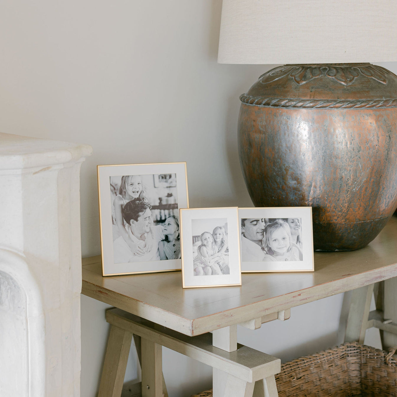 Matte Gold Photo Frame with Mount – Addison Ross Ltd UK
